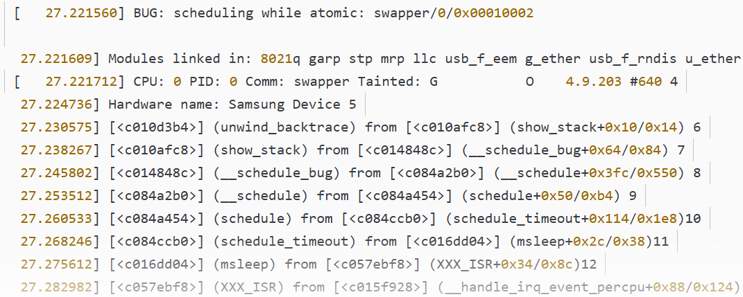 Linux内核-异常输出函数调用栈calltrace分析 | Hexo